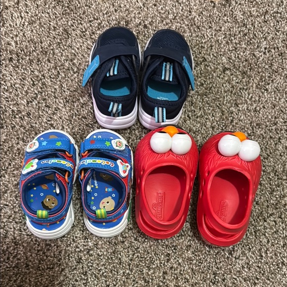 Sesame Street | Shoes | Sesame Street Elmo Red And Blue Kids Sneakers ...